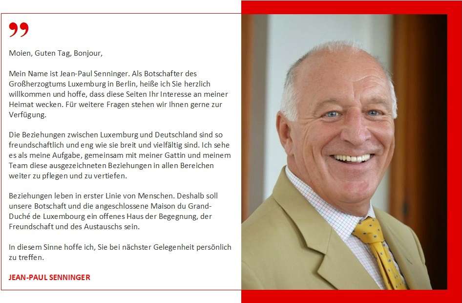 Botschaft - Botschaft von Luxemburg in Berlin